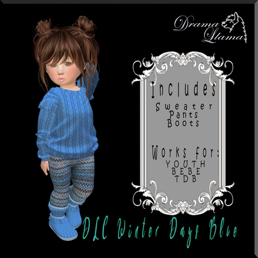 Second Life Marketplace - DLC Winter Days Blue